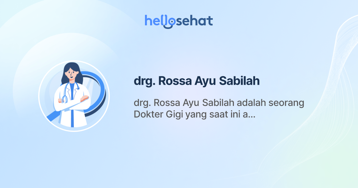drg. Rossa Ayu Sabilah
