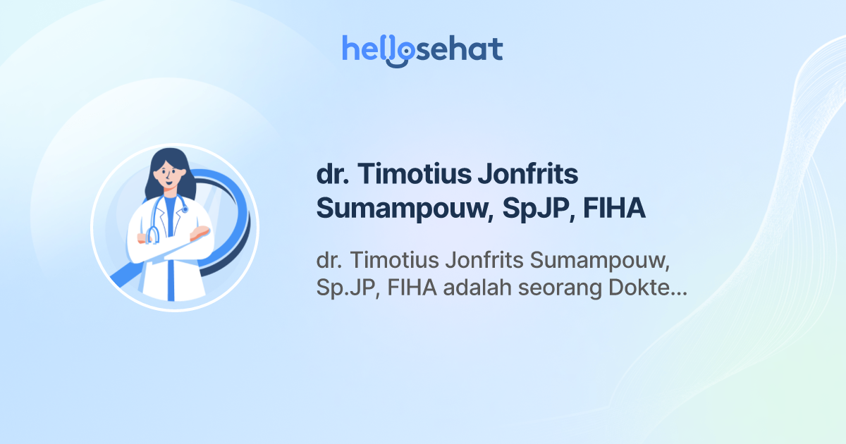 dr. Timotius Jonfrits Sumampouw, SpJP, FIHA