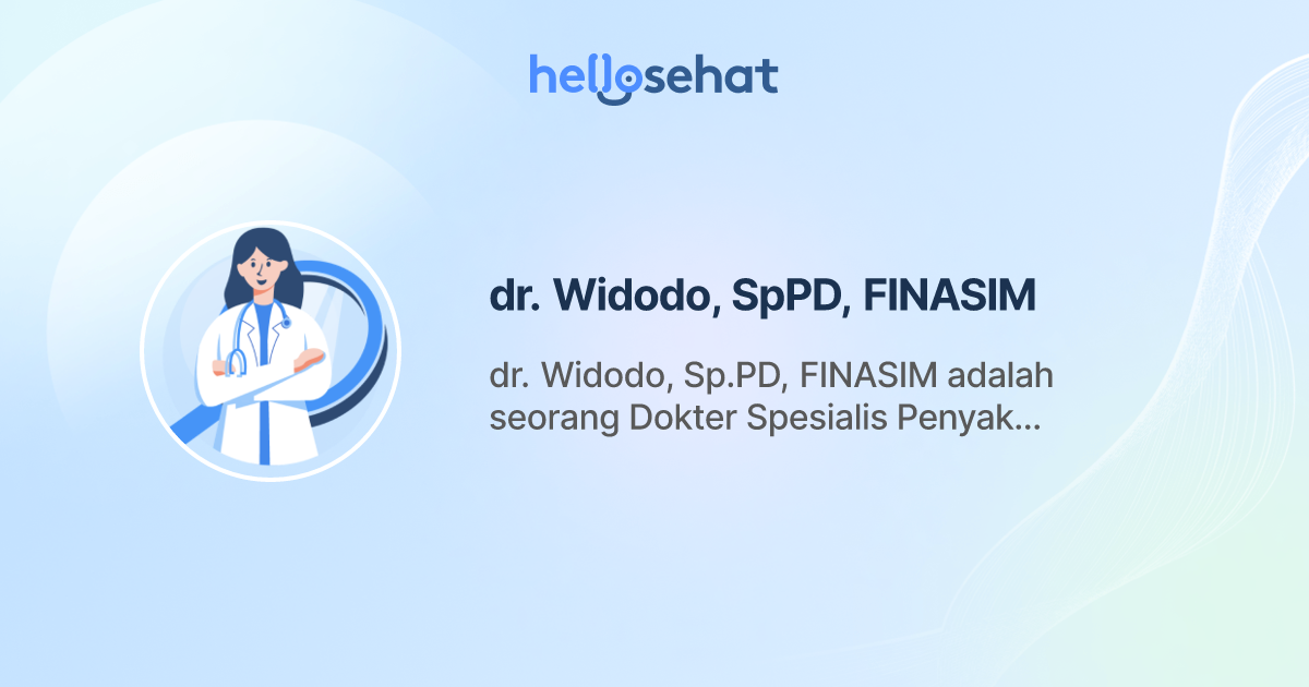 dr. Widodo, SpPD, FINASIM