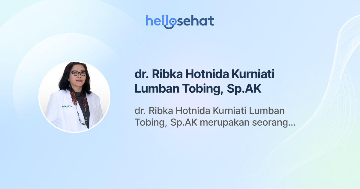 dr. Ribka Hotnida Kurniati Lumban Tobing, Sp.AK, Pengobatan tradisional ...