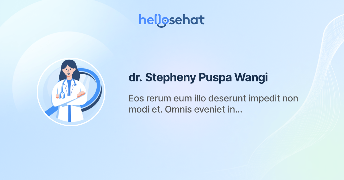 dr. Stepheny Puspa Wangi