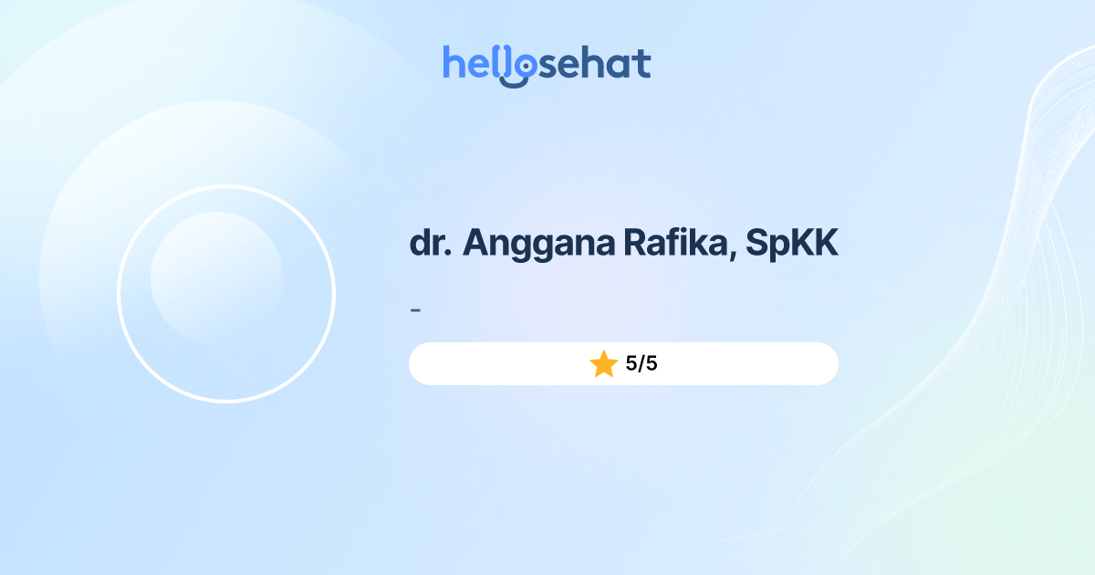 dr. Anggana Rafika, SpKK, Dermatologi - Buat Booking Online - HelloSehat