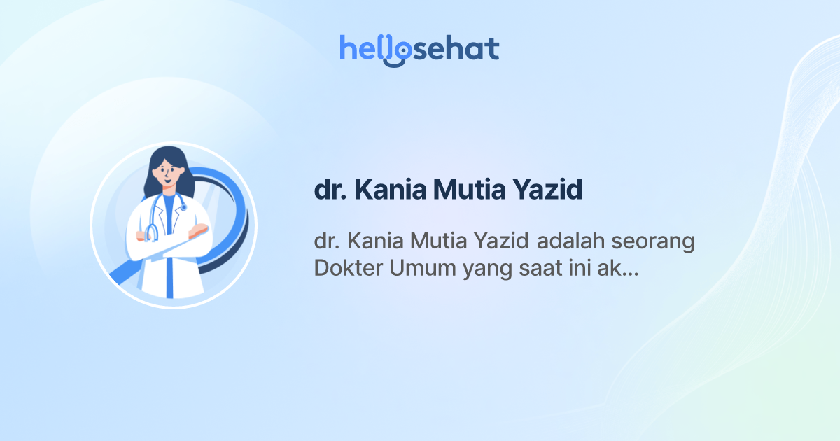 dr. Kania Mutia Yazid