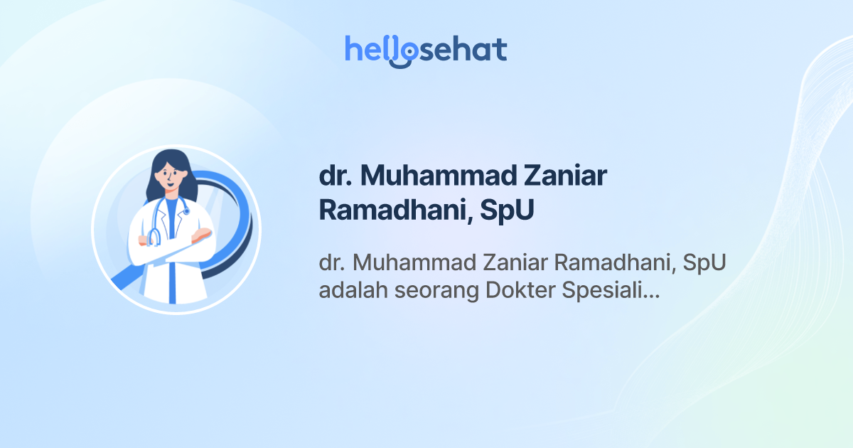 dr. Muhammad Zaniar Ramadhani, SpU