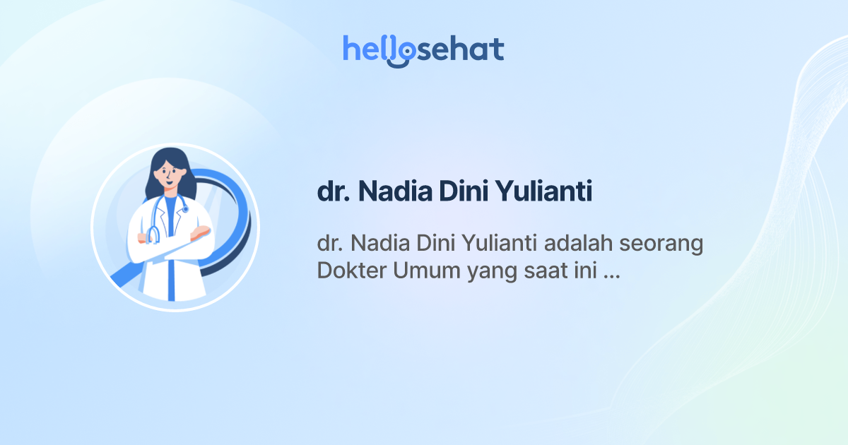 dr. Nadia Dini Yulianti