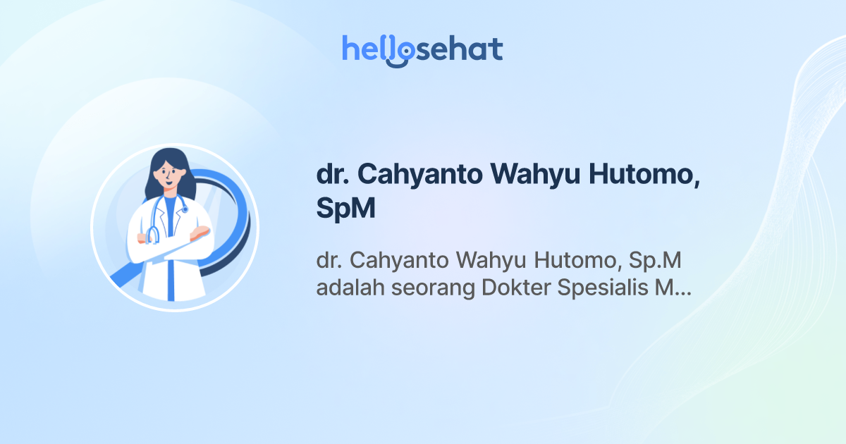 dr. Cahyanto Wahyu Hutomo, SpM