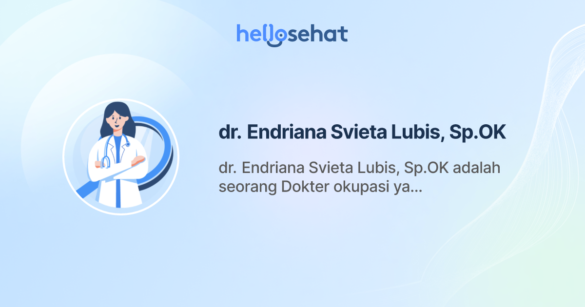 dr. Endriana Svieta Lubis, Sp.OK
