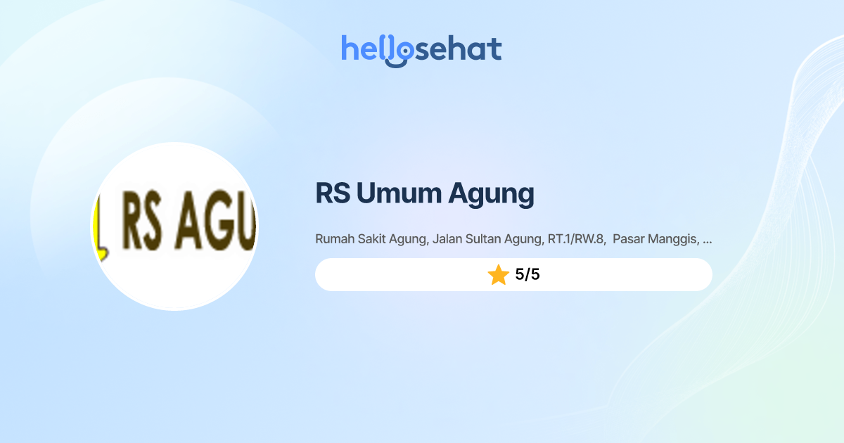 RS Umum Agung