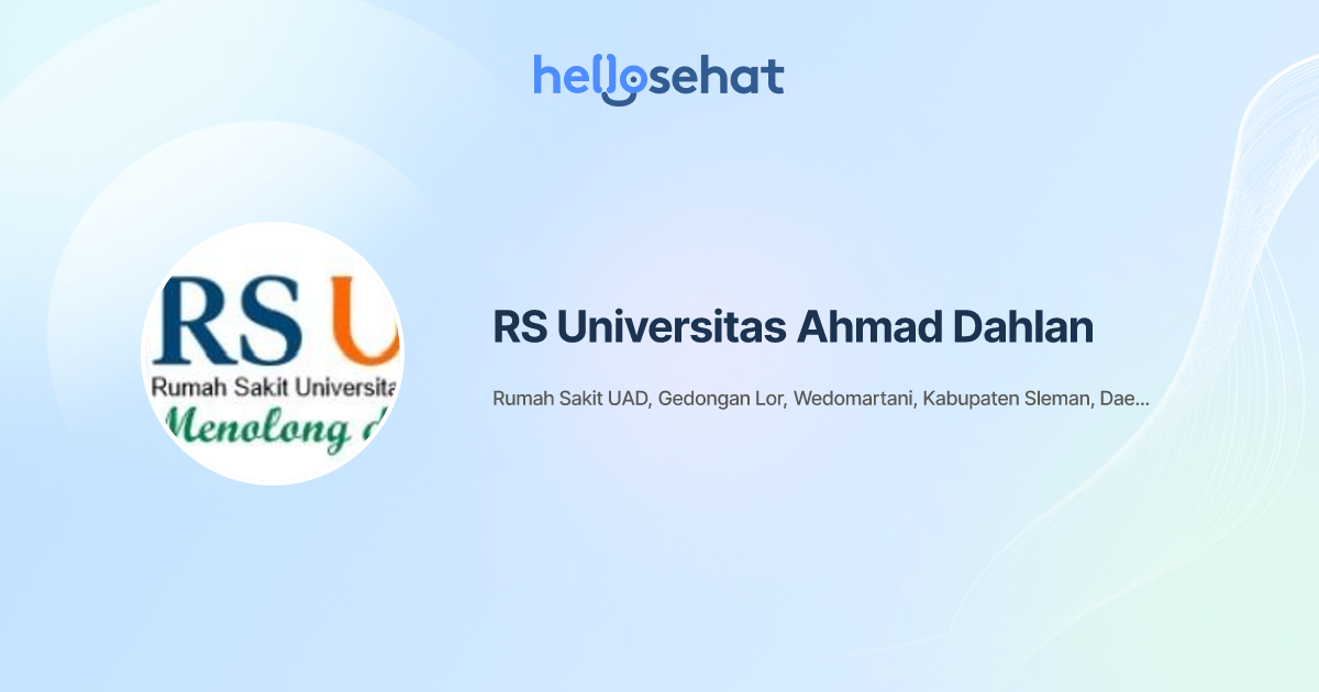 RS Universitas Ahmad Dahlan
