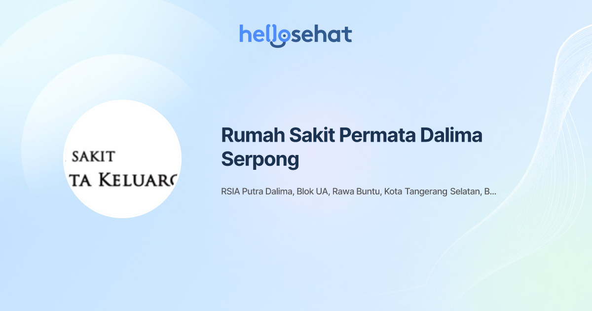 Rumah Sakit Permata Dalima Serpong