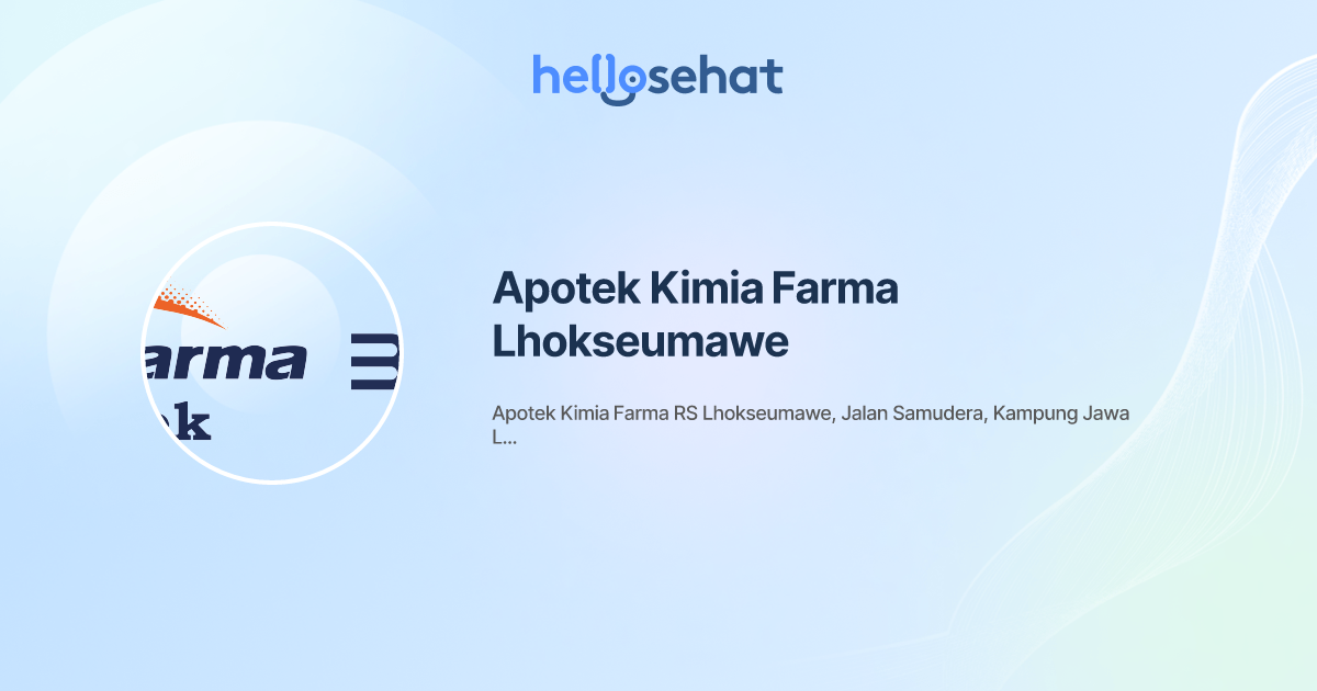 Apotek Kimia Farma Lhokseumawe