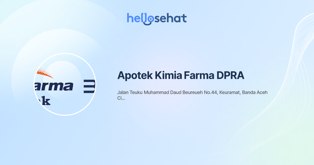 Apotek Kimia Farma Dpra