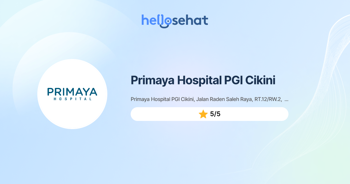 Primaya Hospital PGI Cikini