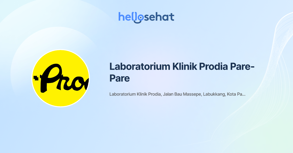 Laboratorium Klinik Prodia Pare-Pare