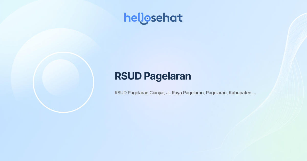 RSUD Pagelaran