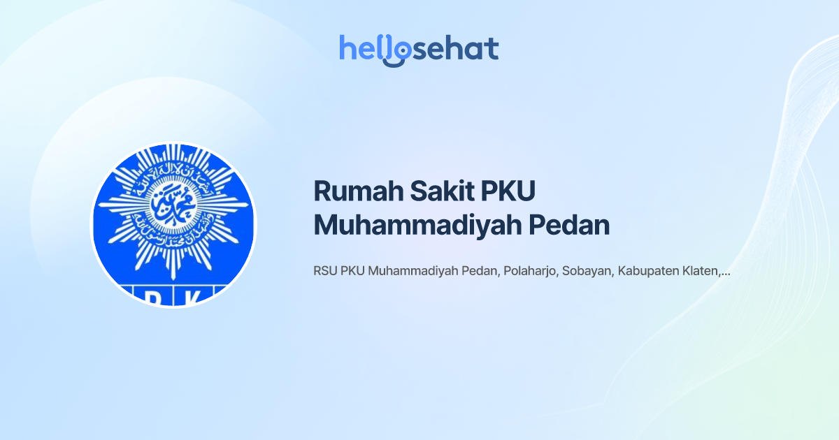 Rumah Sakit PKU Muhammadiyah Pedan