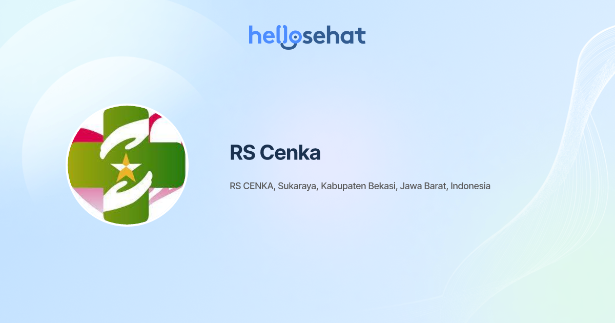 RS Cenka - Buat Booking Online - HelloSehat