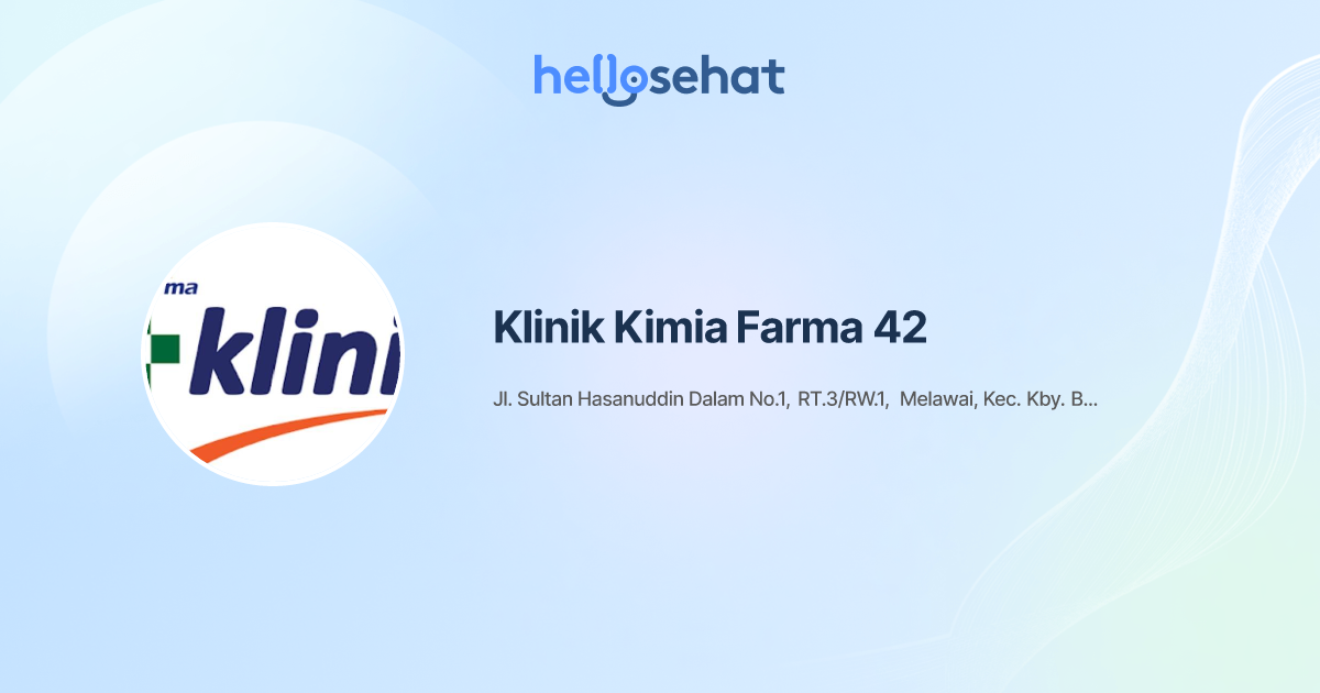 Klinik Kimia Farma 42