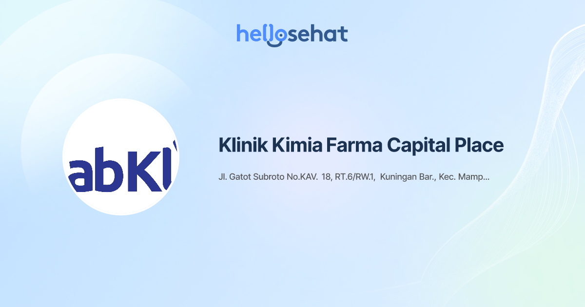 Klinik Kimia Farma Capital Place
