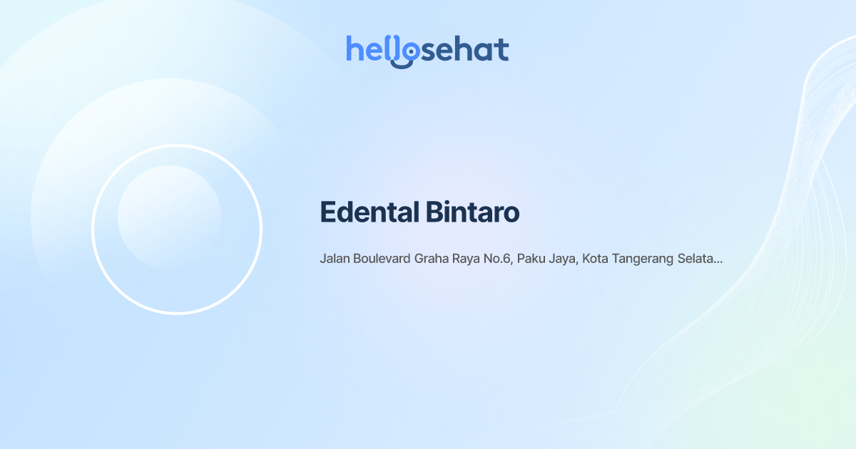 Edental Bintaro