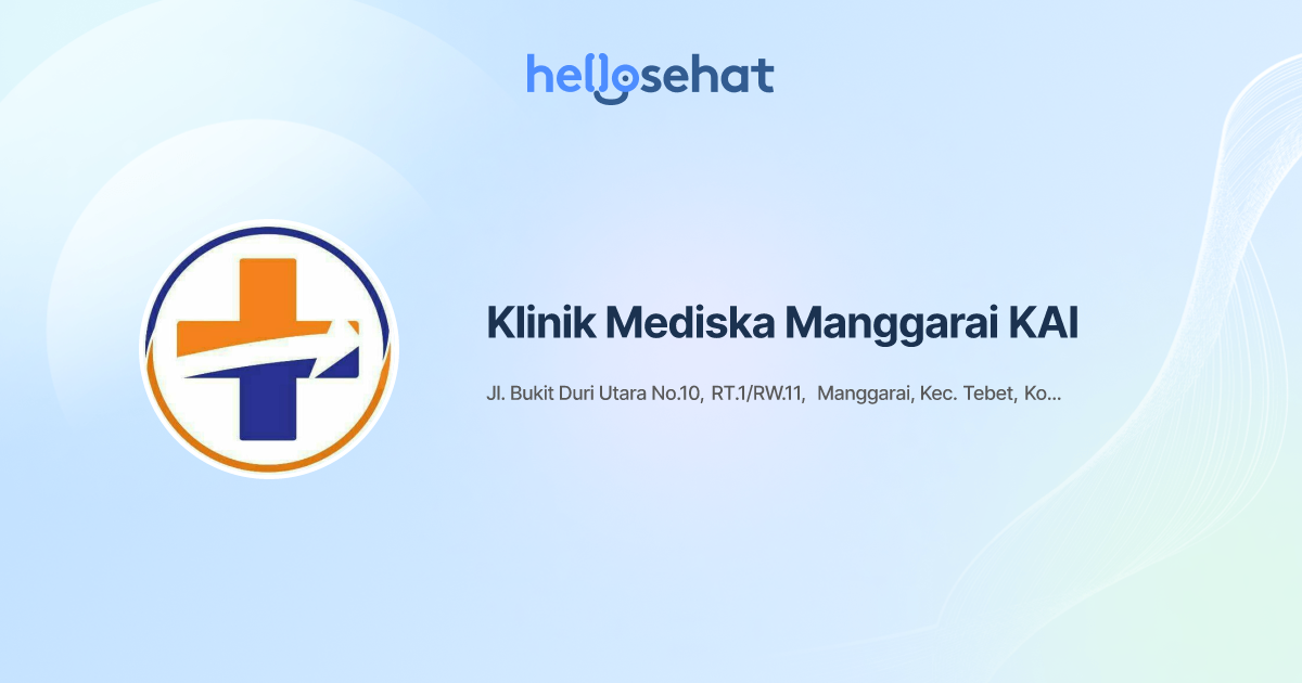 Klinik Mediska Manggarai KAI