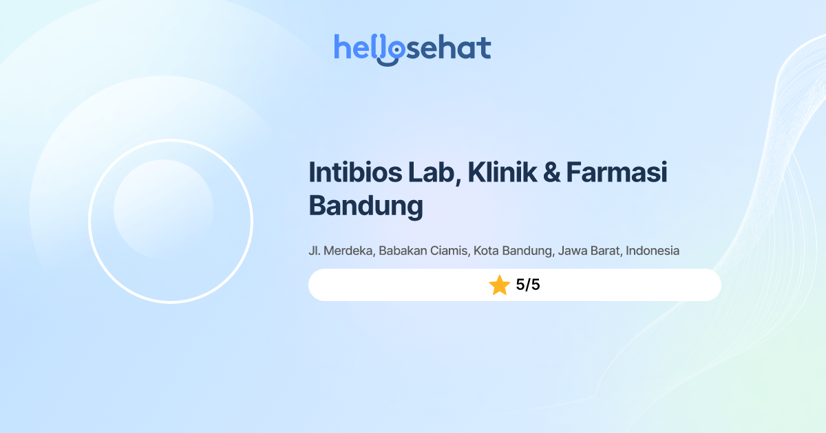Intibios Lab, Klinik & Farmasi Bandung