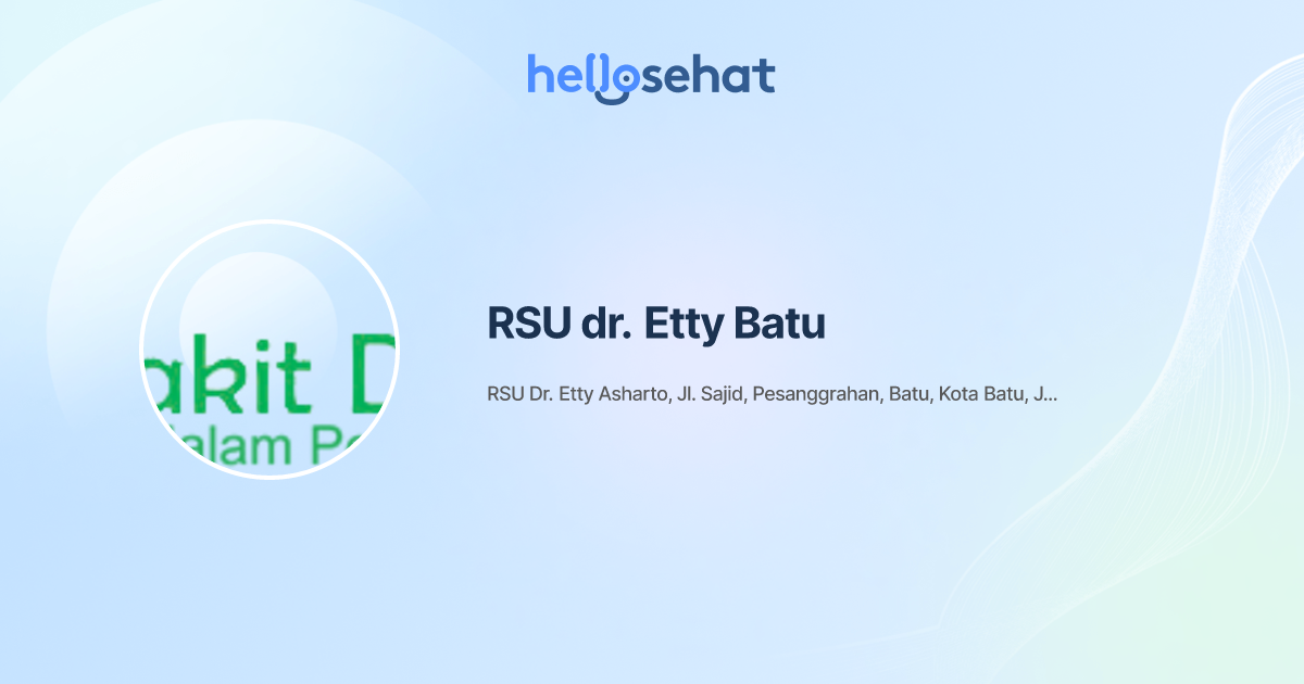 RSU dr. Etty Batu