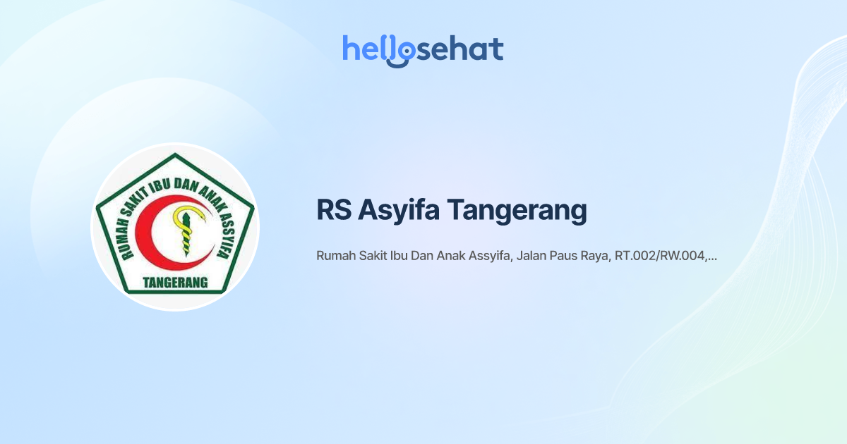 RS Asyifa Tangerang