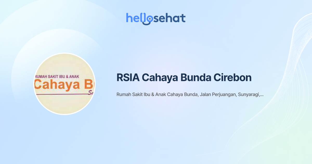 RSIA Cahaya Bunda Cirebon