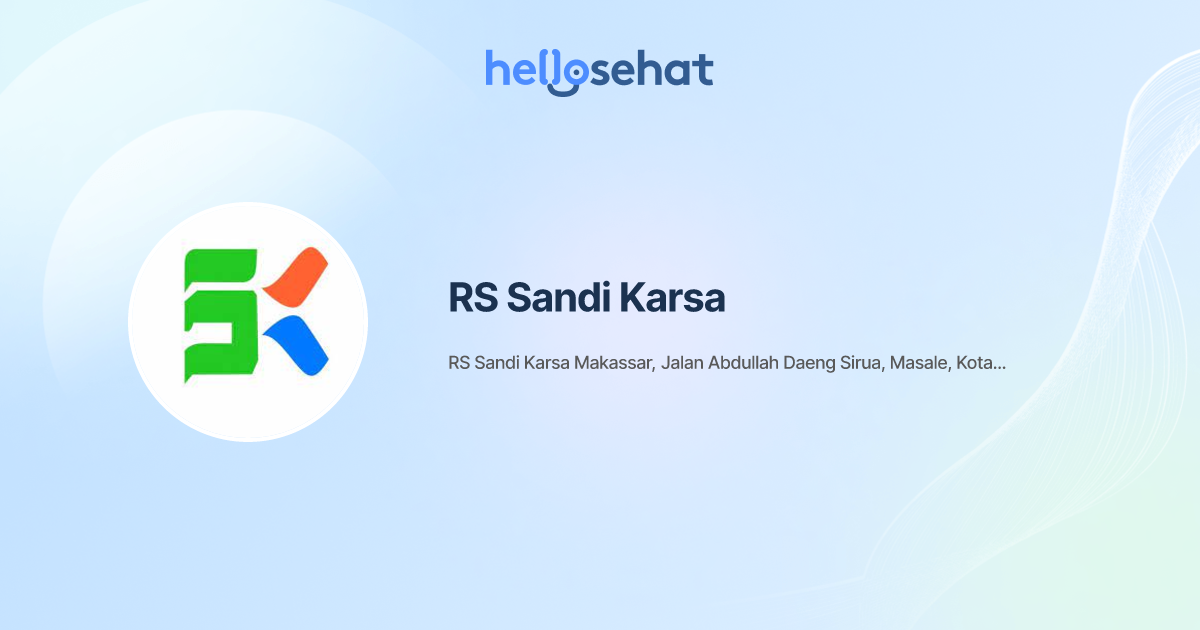 RS Sandi Karsa RS Sandi Karsa