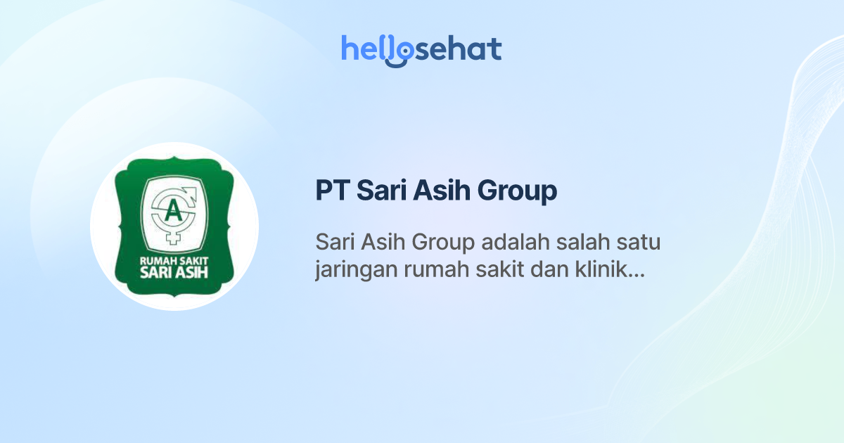Sari Asih Group - Hello Sehat