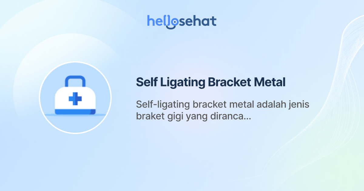 Self Ligating Bracket Metal