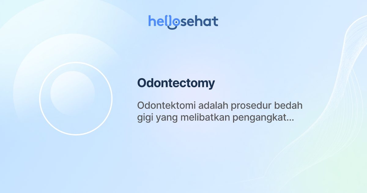 Odontectomy