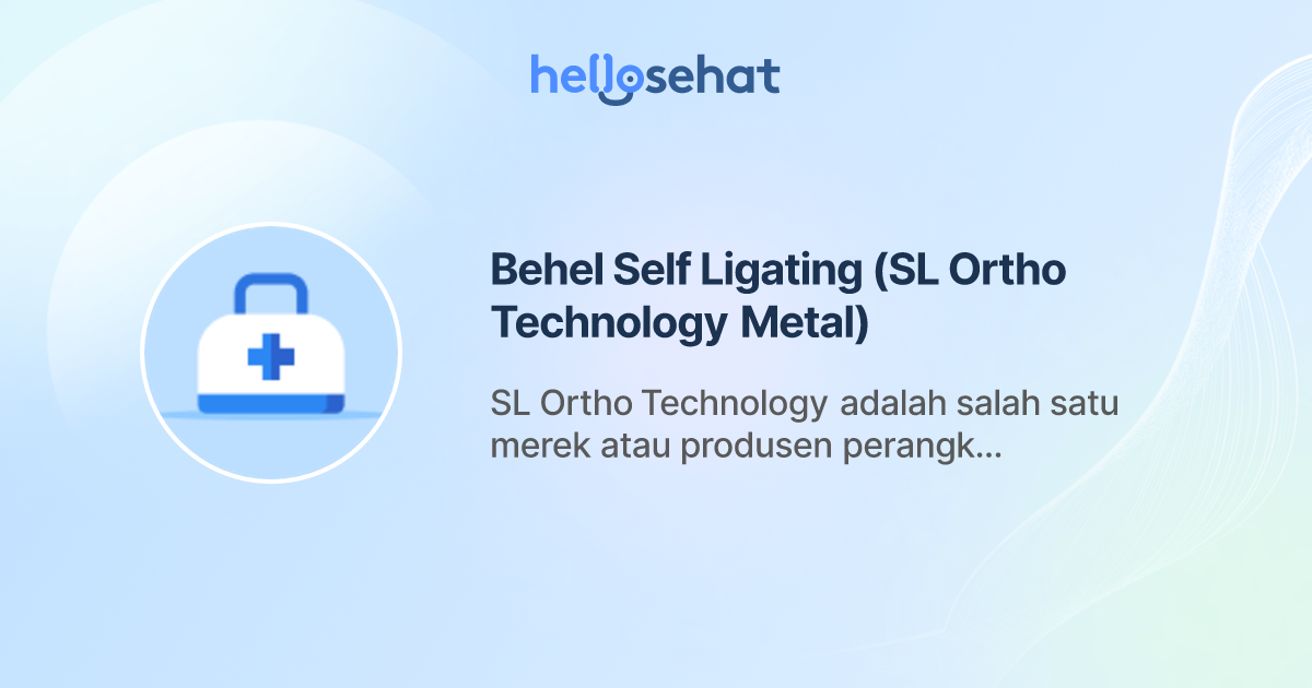 Behel Self Ligating (SL Ortho Technology Metal)