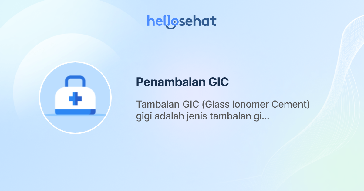 Penambalan GIC