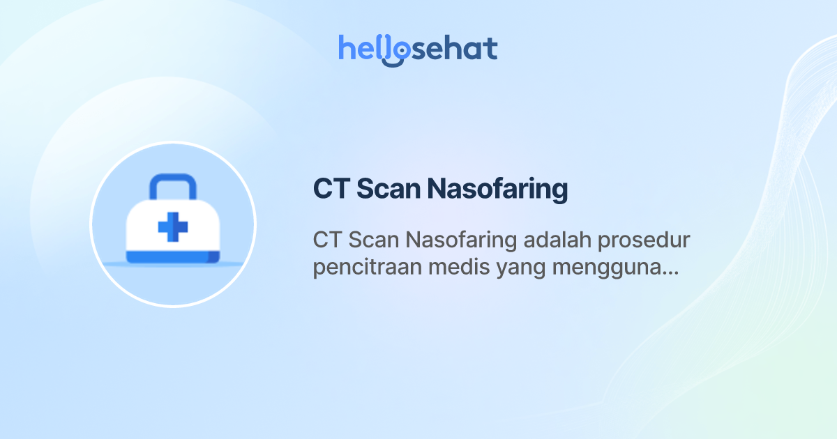 CT Scan Nasofaring