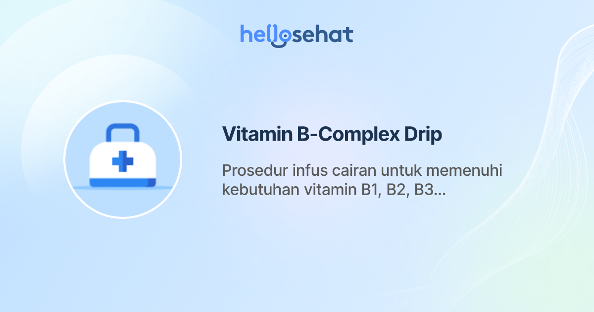 Vitamin B-Complex Drip