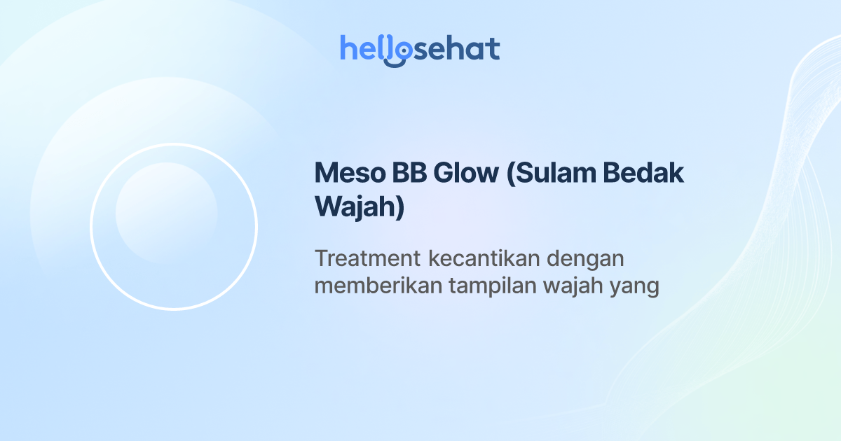 Meso BB Glow (Sulam Bedak Wajah)
