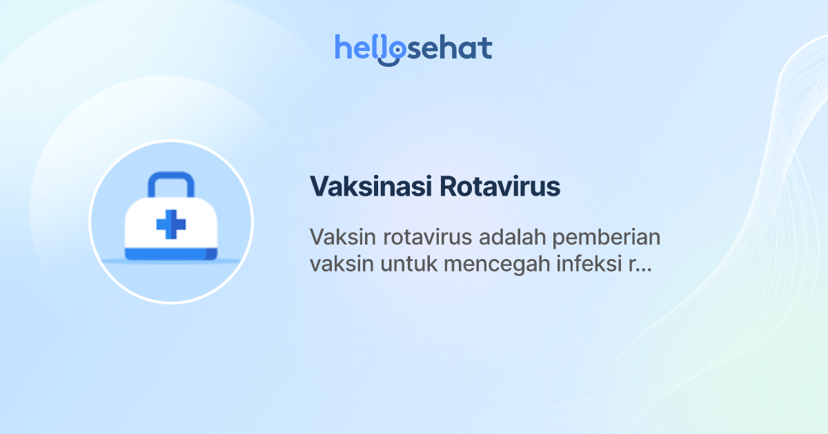 Vaksinasi Rotavirus
