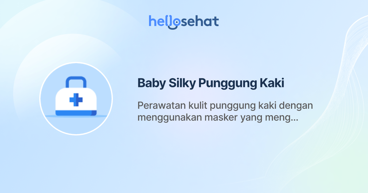 Baby Silky Punggung Kaki