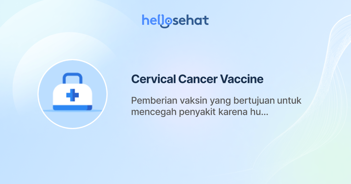 Cervical Cancer Vaccine