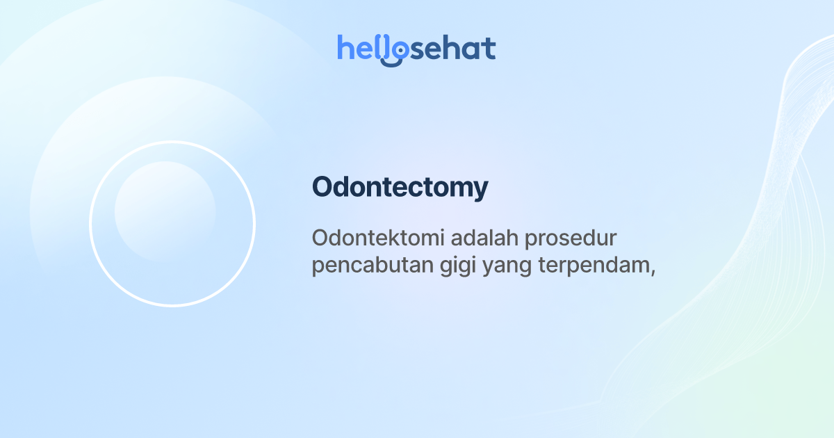 Odontectomy