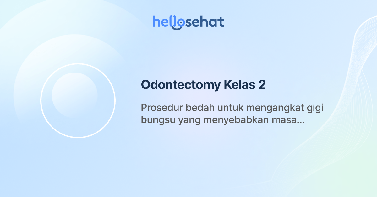 Odontectomy Kelas 2