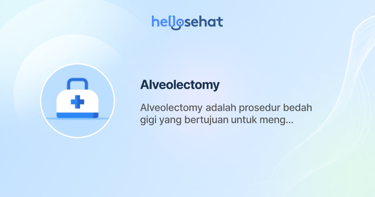 Alveolectomy
